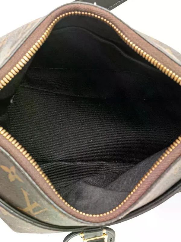 LOUIS VUITTON Monogram Odeon Pm Crossbody Bag - Brown