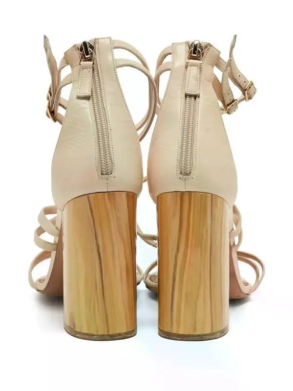 MALONE SOULIERS 100mm Leather Sandals