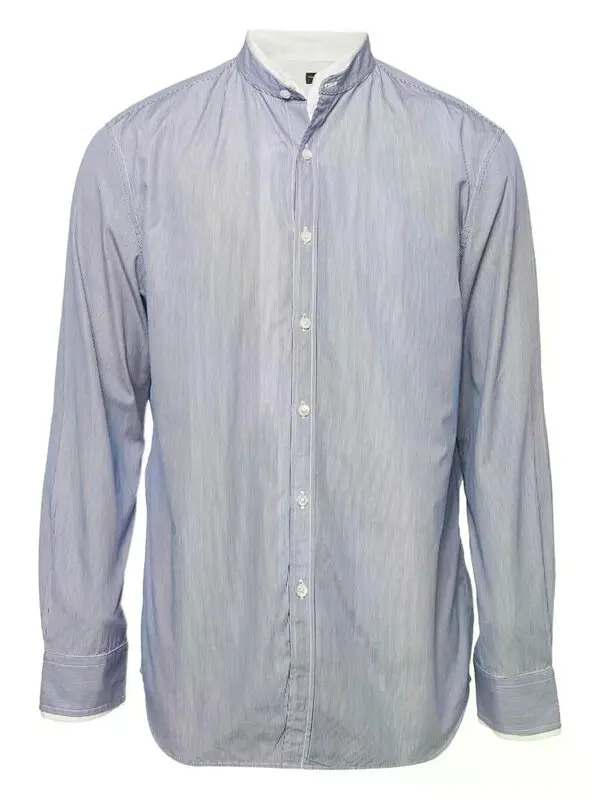 Shanghai Tang Striped Cotton Shirt