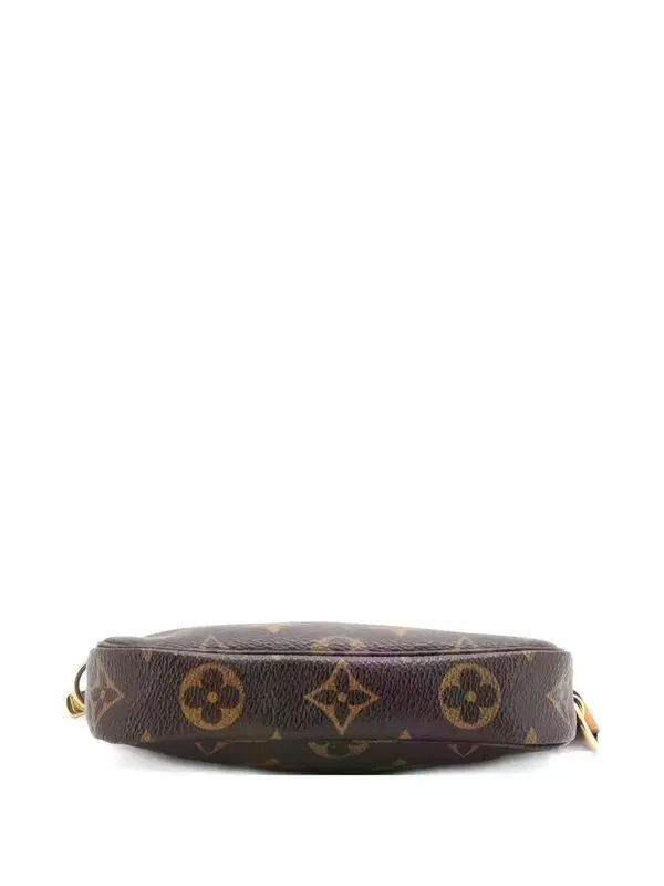 LOUIS VUITTON Pochette Accessoires Monogram Canvas Mini Clutch