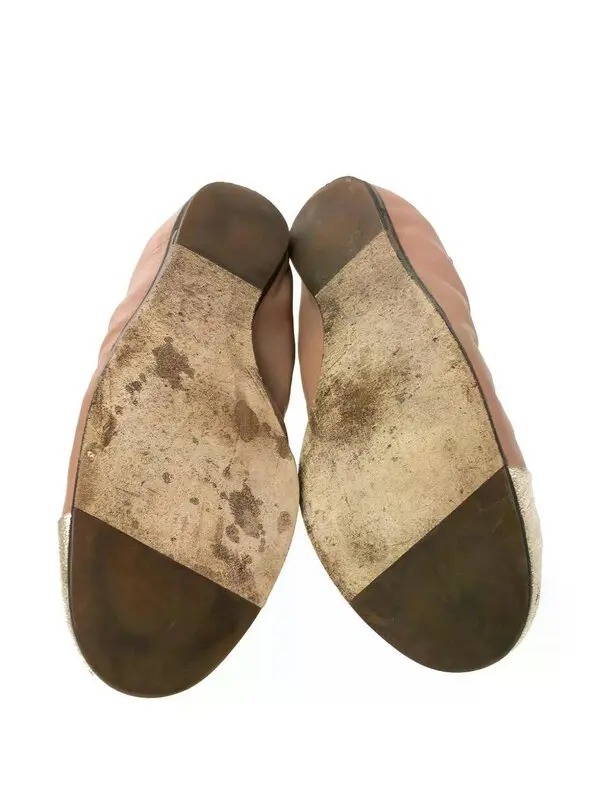 LANVIN Leather Ballet Flats