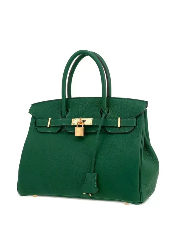 Hermès 2024 Birkin 30 Leather Tote Bag