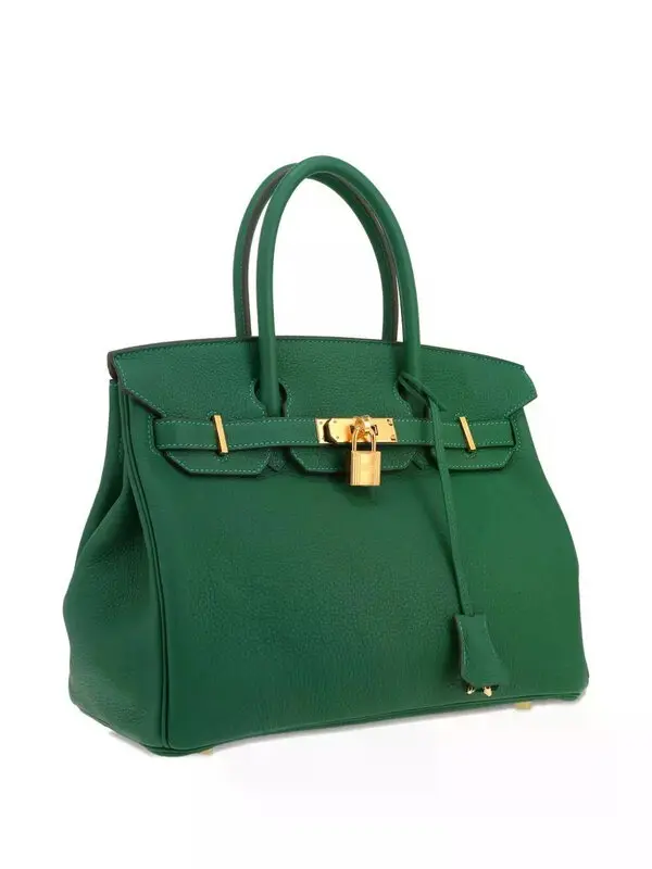Hermès 2024 Birkin 30 Leather Tote Bag