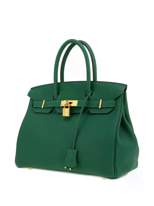 Hermès 2024 Birkin 30 Leather Tote Bag