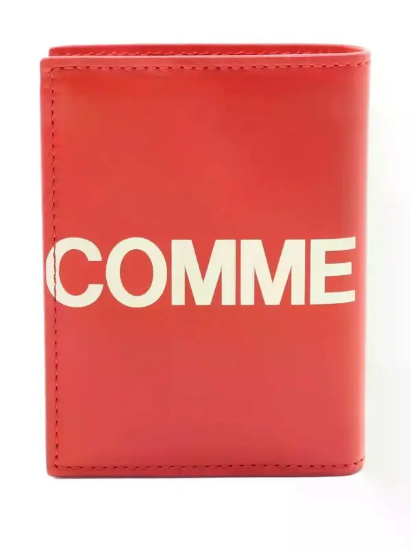 Comme Des Garçons Bi-fold Leather Wallet