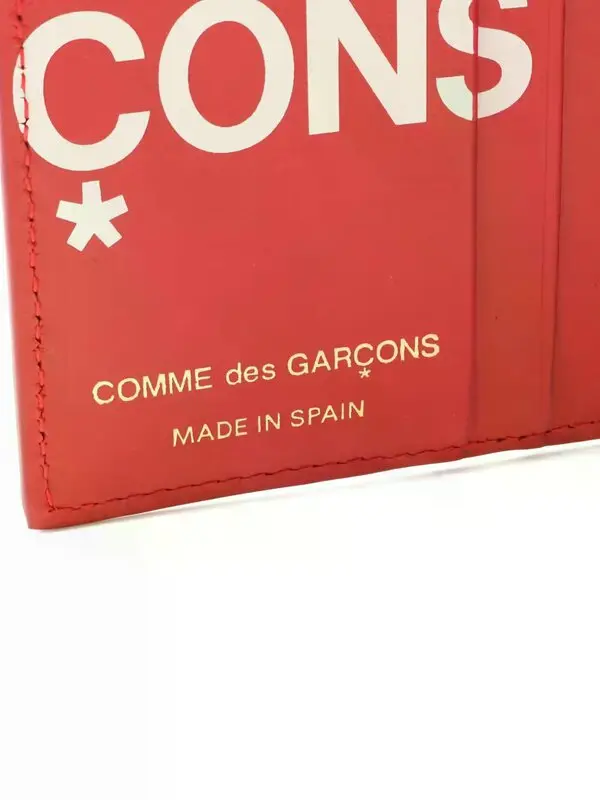 Comme Des Garçons Bi-fold Leather Wallet