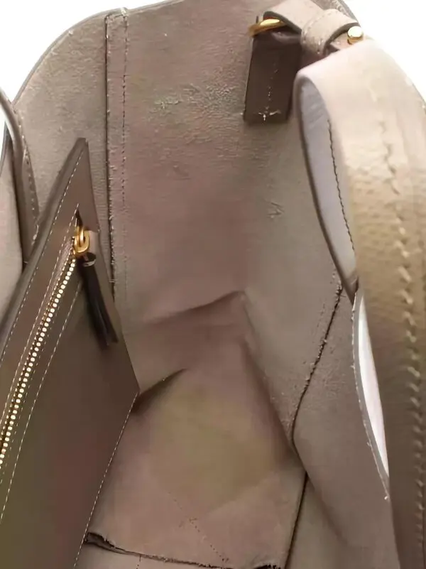 Celine 2000s Small Vertical Cabas Tote Bag - Neutrals