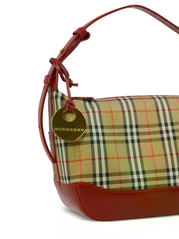 Burberry 1990-2000s House Check Shoulder Bag