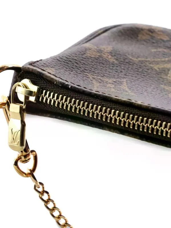 LOUIS VUITTON Pochette Accessoires Monogram Canvas Mini Clutch