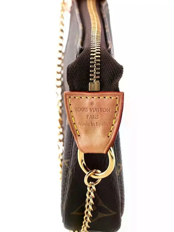 LOUIS VUITTON Pochette Accessoires Monogram Canvas Mini Clutch