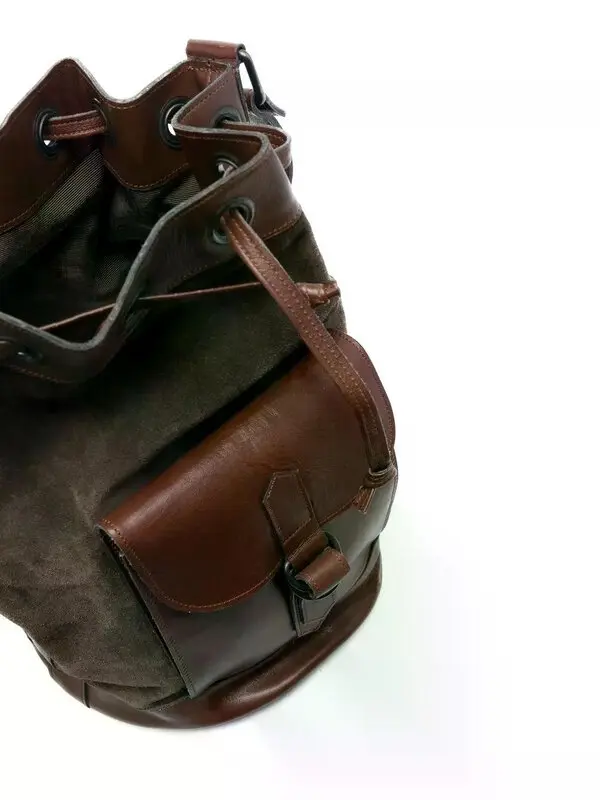 Saint Laurent 1970s Leather Bucket Bag