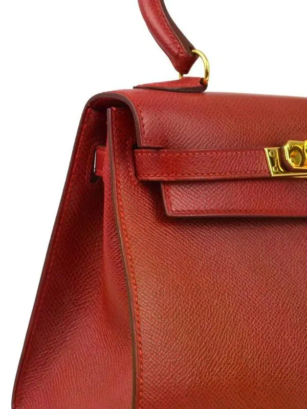 Hermès 1995 Kelly 20 Two-way Handbag - Red