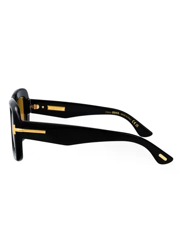 TOM FORD Icon Square-frame Sunglasses - Black