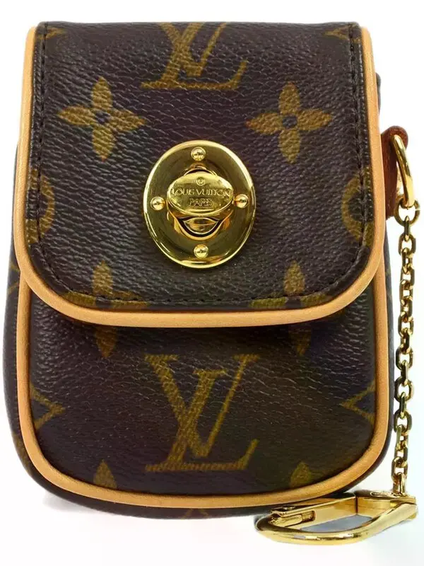 LOUIS VUITTON 2006 Pochette Turam Pouch - Brown