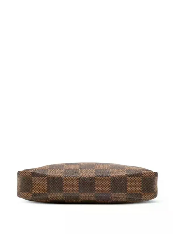 LOUIS VUITTON 2012 Damier Ebene Mini Pochette Accessoires - Brown