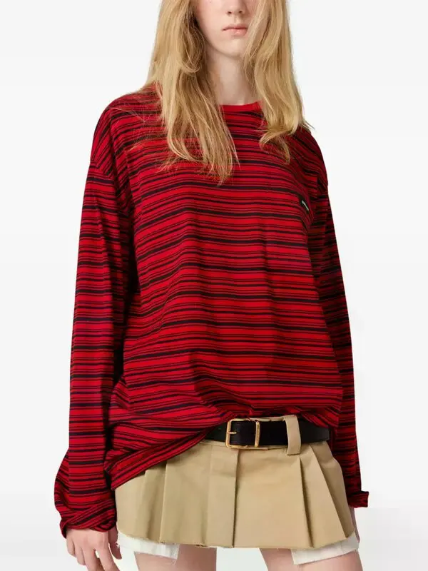 Miu Miu Cotton Jersey T-shirt