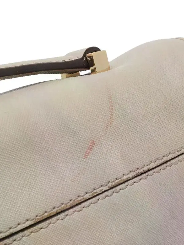 Kate Spade New York Leather Shoulder Bag With Top Handle And Drawstring Detail
