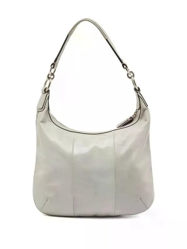 COACH VINTAGE Woven Leather Shoulder Bag