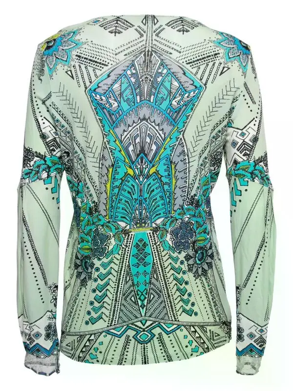 Roberto Cavalli Floral-print Top