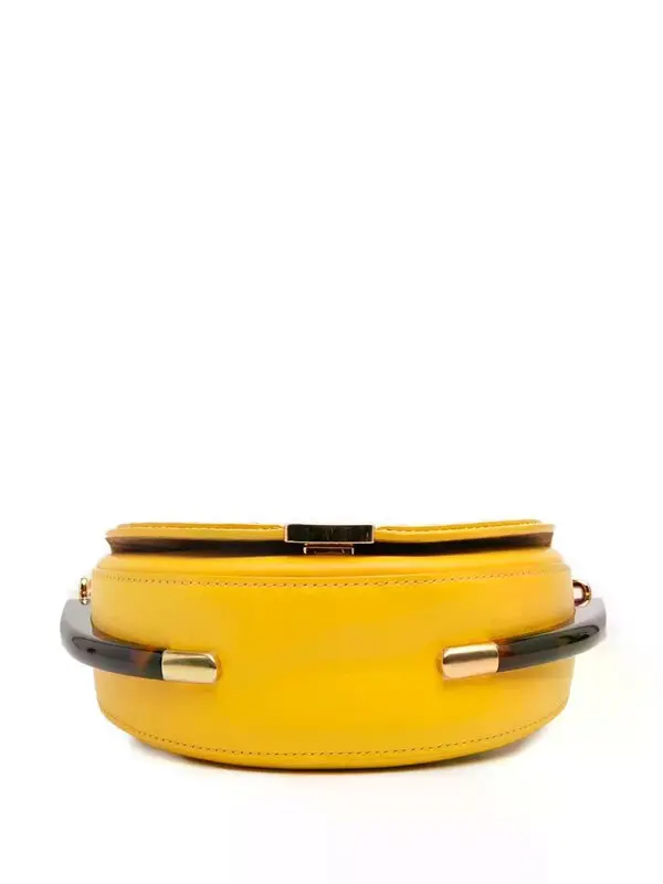 Fendi Leather Moonlight Crossbody Bag - Yellow