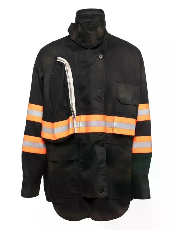 Calvin Klein Reflective-stripe Cotton Jacket