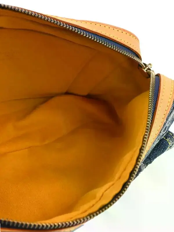 LOUIS VUITTON 2007 Monogram Denim Belt Bag - Blue