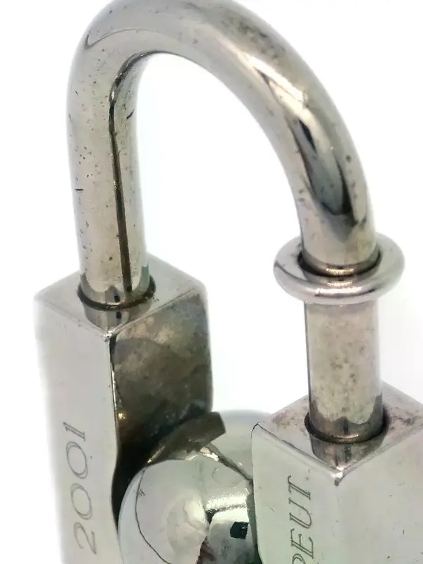 Hermès Pre-owned 2001 Earth Cadena Padlock - Silver