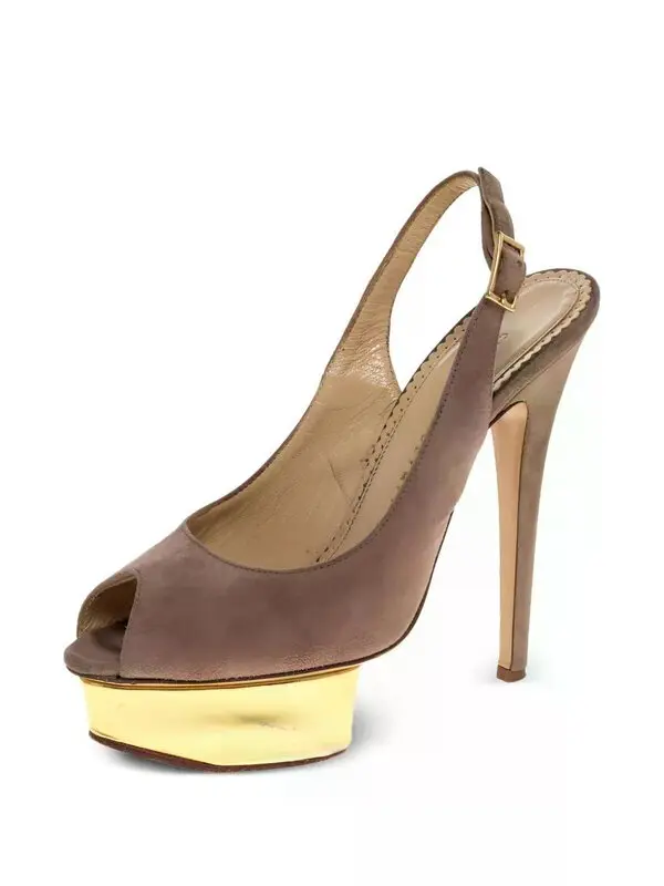 CHARLOTTE OLYMPIA 150mm Slingback Pumps
