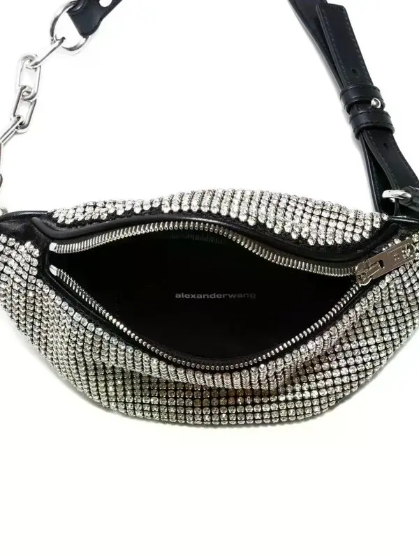 ALEXANDER WANG Rhinestone Belt Bag