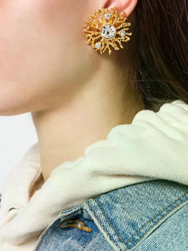 SUSAN CAPLAN 1980's Kenneth Jay Lane Earrings