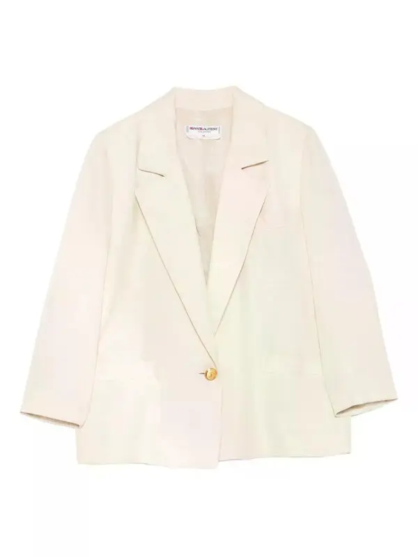 Saint Laurent 1990s Silk Blazer
