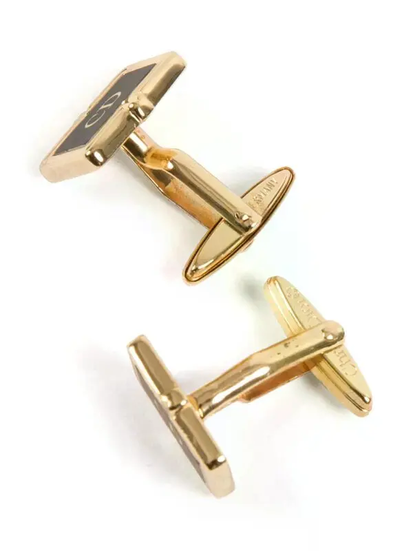 Dior 1990s Cd-logo Cufflinks