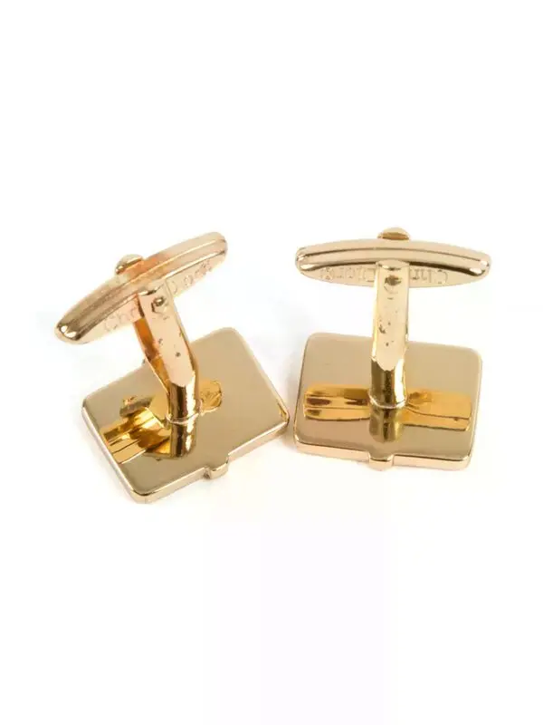 Dior 1990s Cd-logo Cufflinks