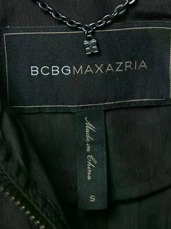 Bcbgmaxazria Crepe Drawstring Waist Coat