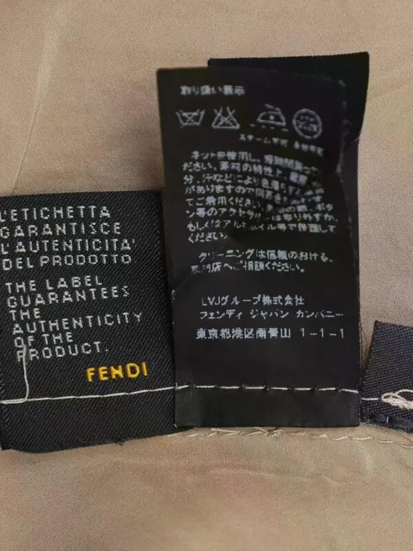 Fendi Silk Drawstring Trousers
