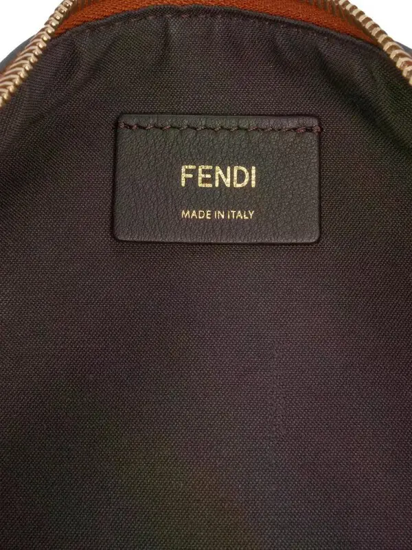 Fendi Small Leather Graphy Hobo Bag