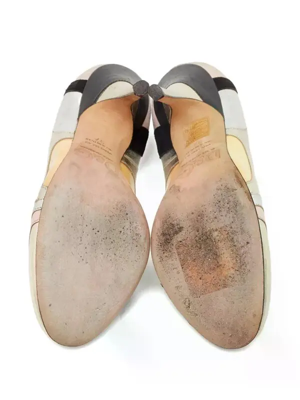 Dolce & Gabbana 100mm Leather-paneled Pumps