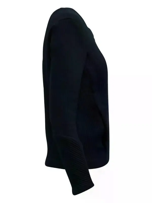 Maje Ribbed Long-sleeve T-shirt