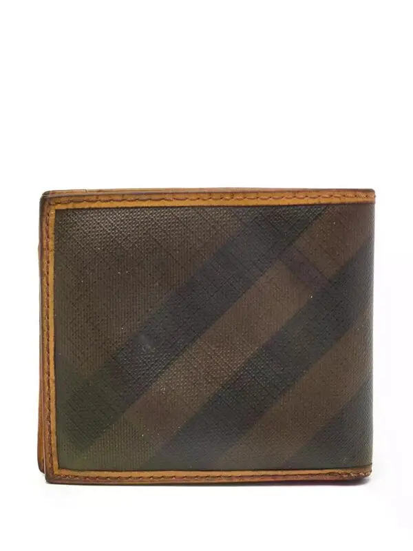 Burberry Checked Bi-fold Wallet