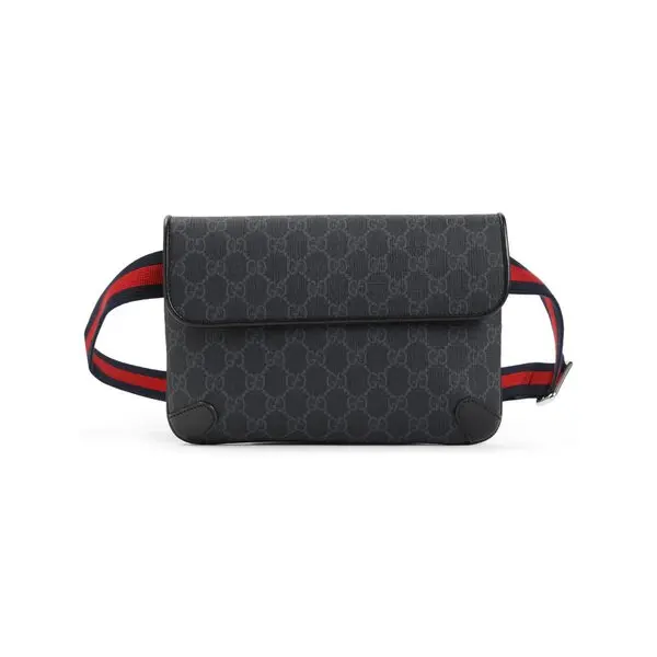 Gucci Gg Textile Belt Bag - Black