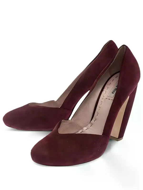 Miu Miu 120mm Suede Pumps