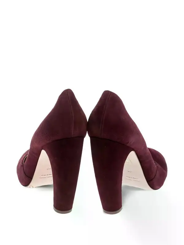 Miu Miu 120mm Suede Pumps