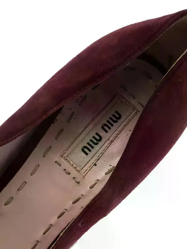 Miu Miu 120mm Suede Pumps