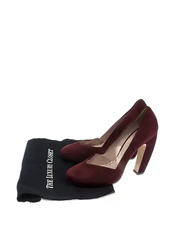 Miu Miu 120mm Suede Pumps
