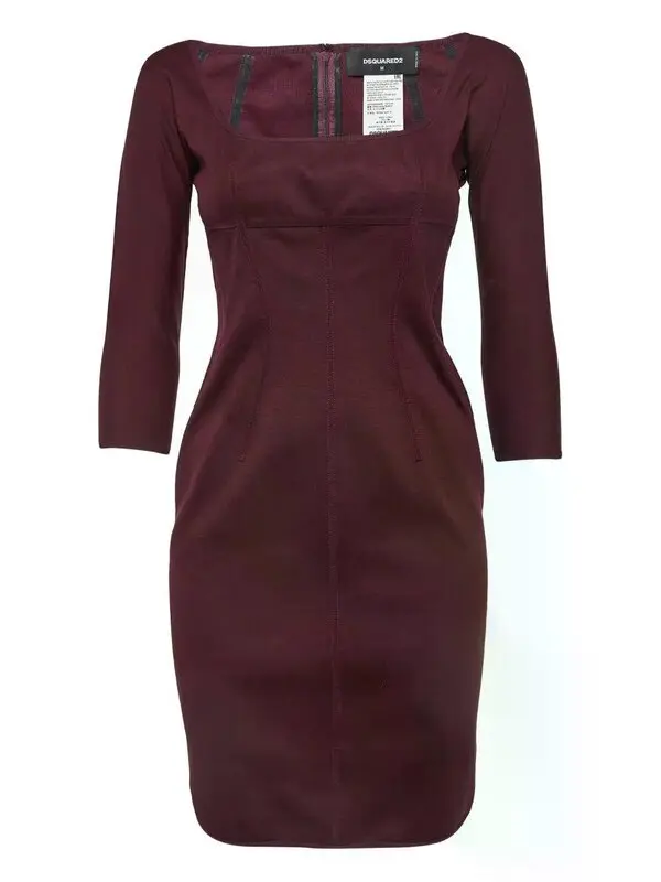 Dsquared2 Square-neck Mini Dress
