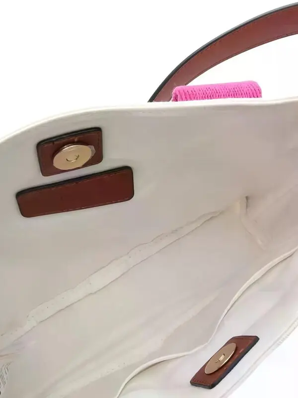 Chloé Canvas Tote Bag - White