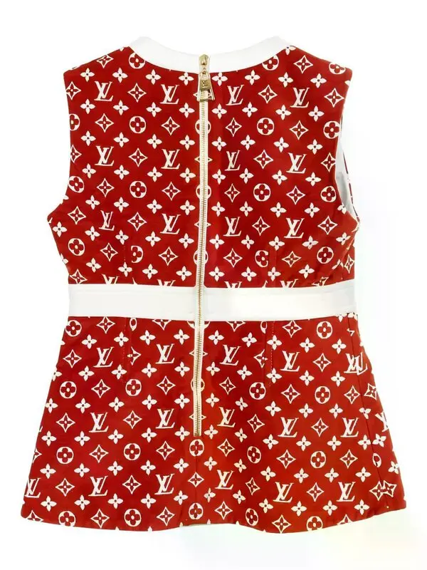 LOUIS VUITTON Monogram-pattern Top