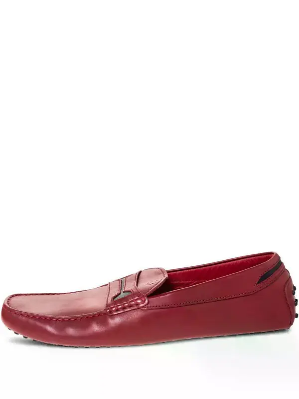 TOD'S Leather Loafers With Gommino Sole