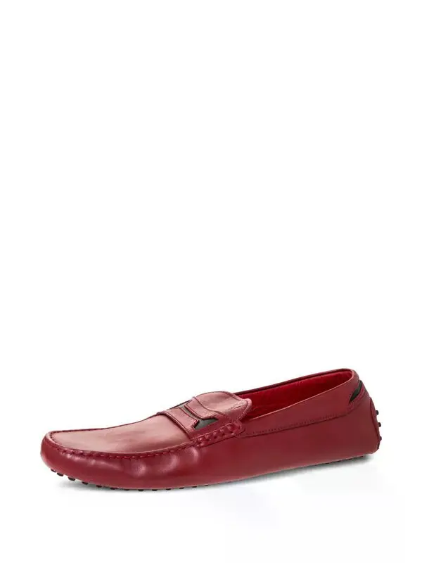 TOD'S Leather Loafers With Gommino Sole