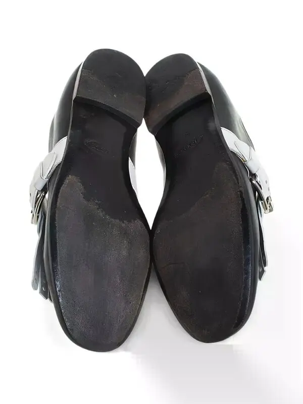 TOD'S Fringe Buckle Flats